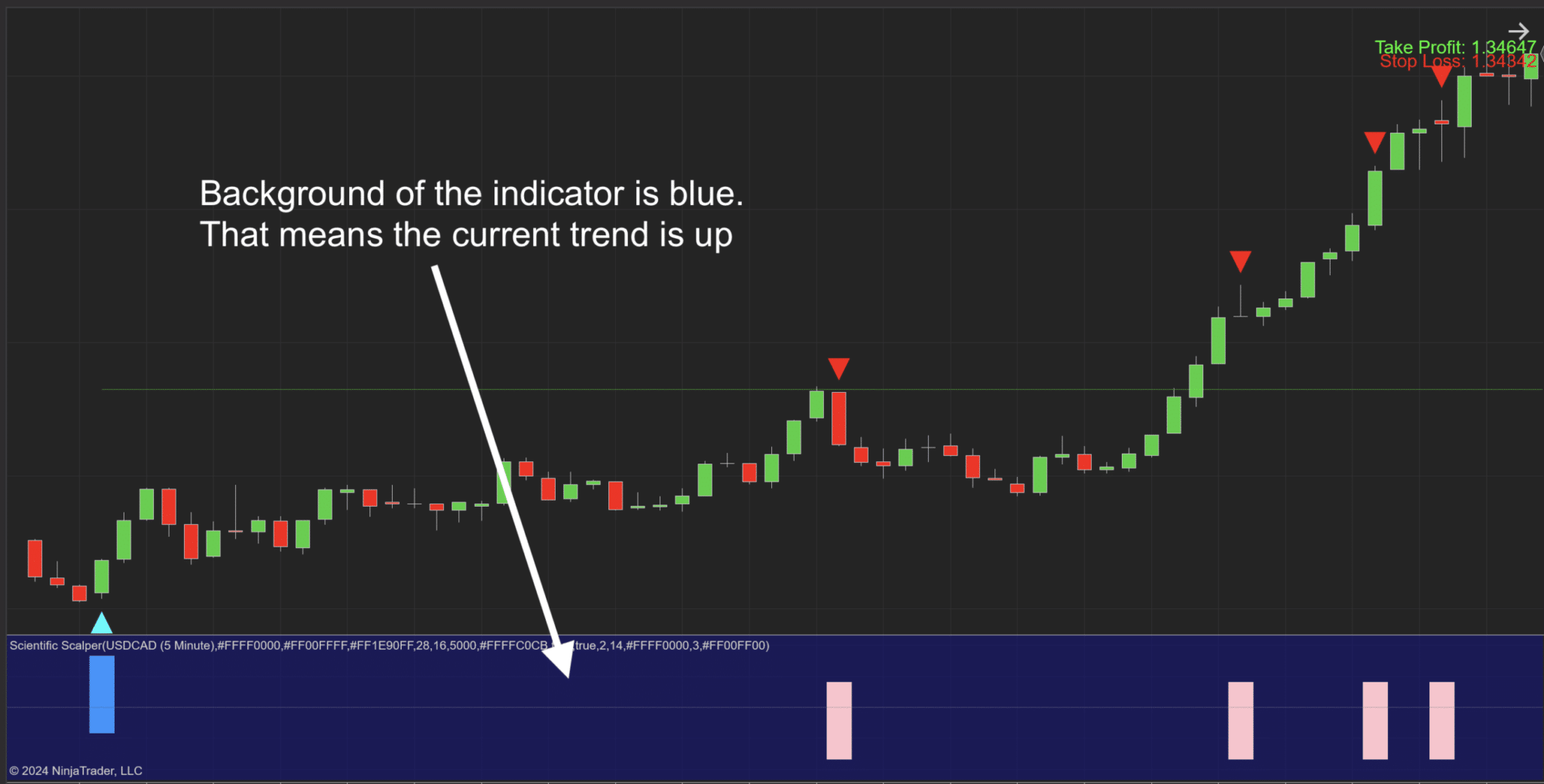 Scientific Scalper NT8 Indicator - Craft Indicators